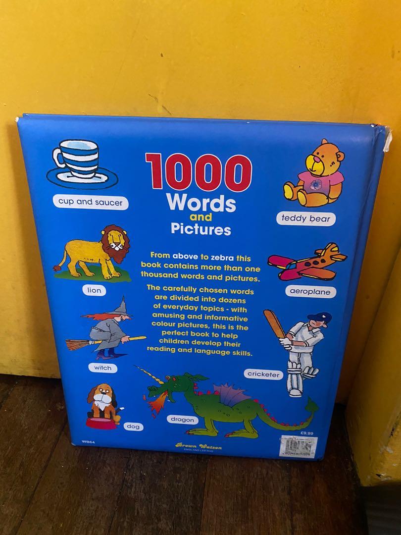 1000 Words and Pictures Book, Hobbies & Toys, Books & Magazines ...