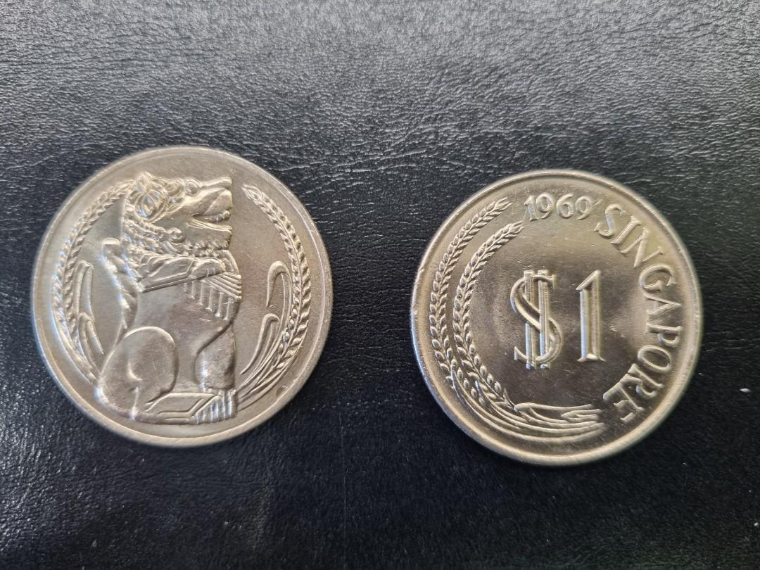 1969 Singapore Merlion Coins, Hobbies & Toys, Memorabilia ...