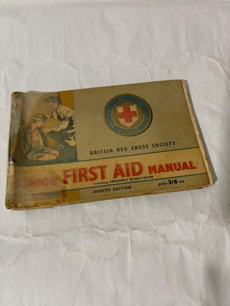 [238 TSDOC 049] junior First aid manual (british red cross society ...