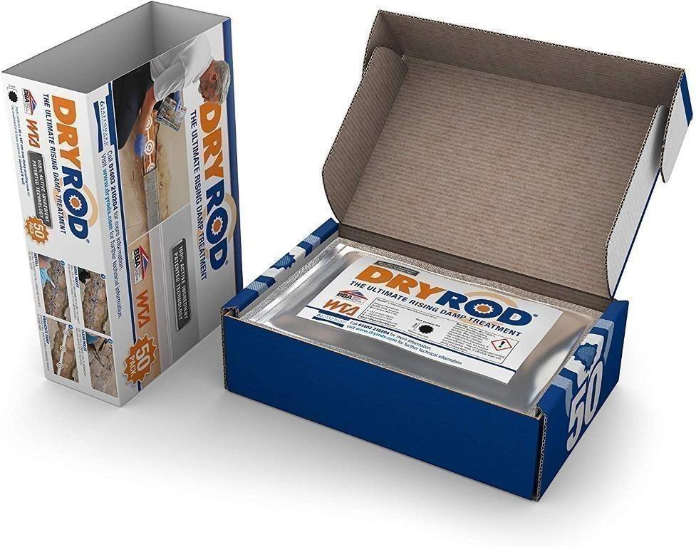 3485) Dryrod Damp Proofing Rods - Box of 50 - Next Generation Rising ...
