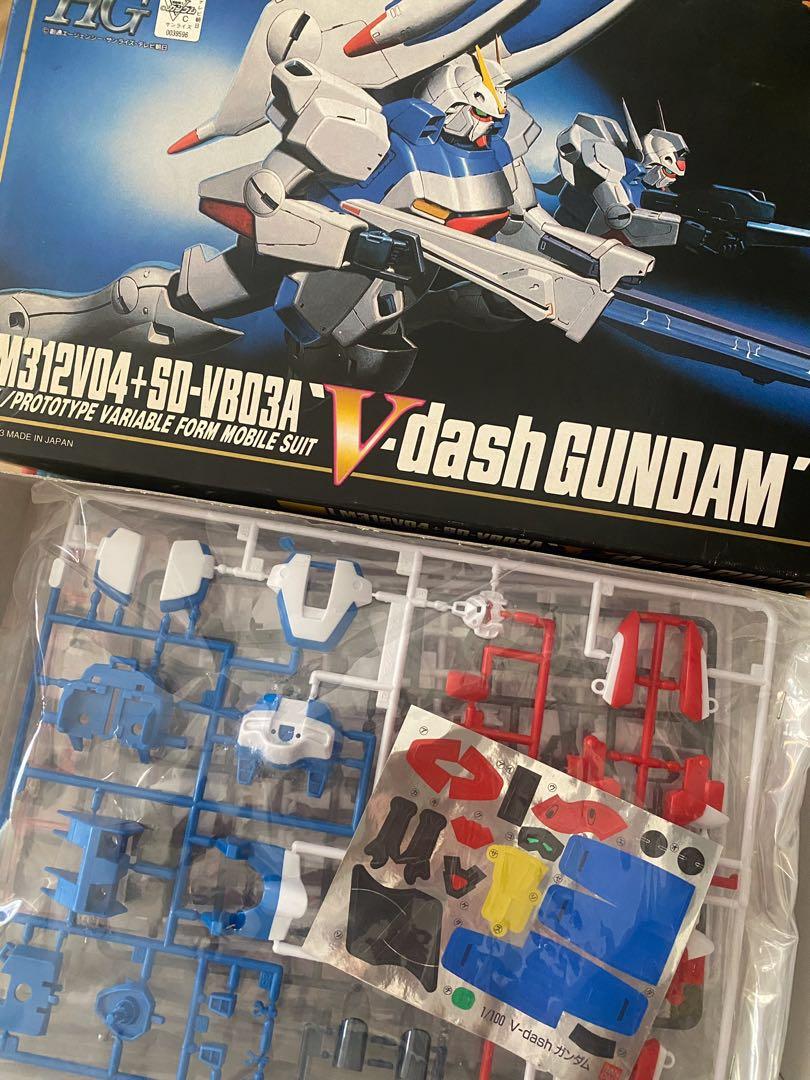 3盒 全新 未砌 HG V dash gundam V2 assault gundam 機動戰士 高達模型, 興趣及遊戲, 玩具 & 遊戲類 ...