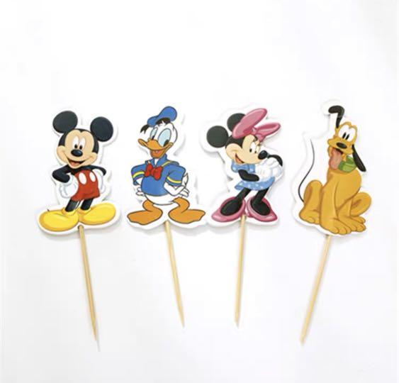 8pc One Piece Cupcake Toppers Luffy Birthday Party Cake Decoration ...