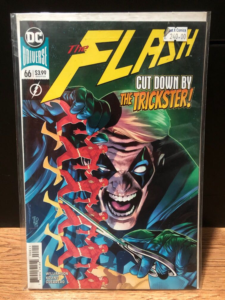 [ DC COMICS ] The Flash Issue #66 Cut Down by The Trickster! Comics ...