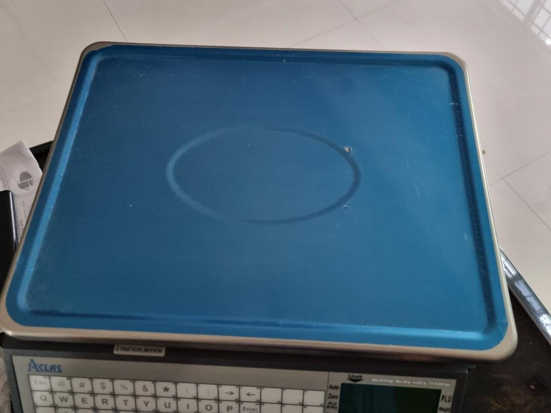 Aclas weight printing scale, Health & Nutrition, Health Monitors ...