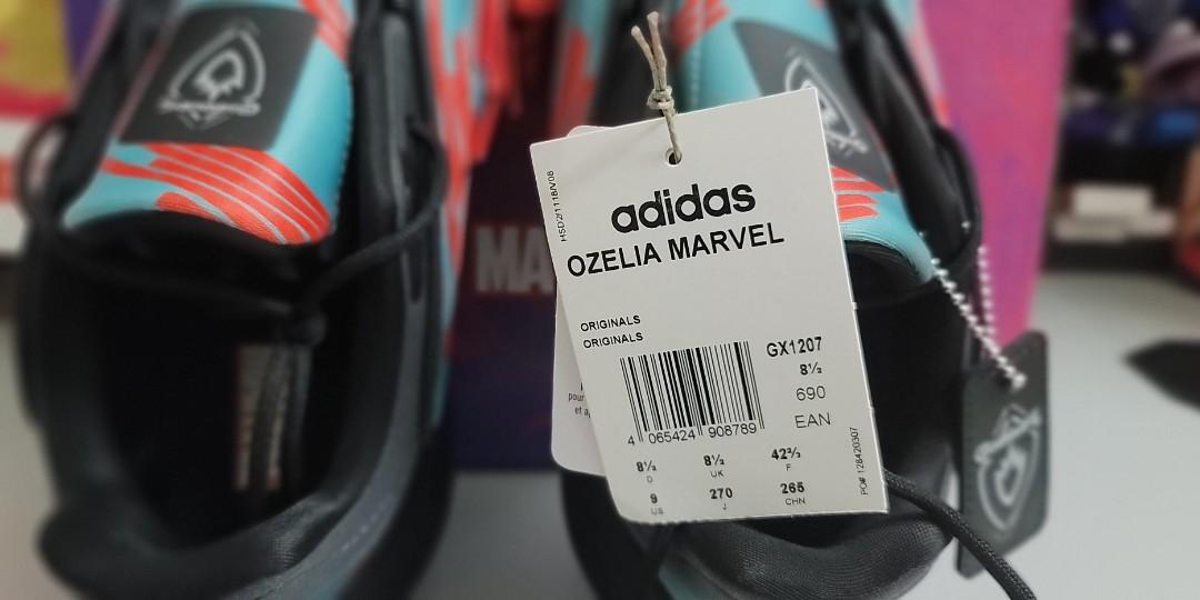 Adidas Ozelia Colab Marvel, Men's Fashion, Footwear, Sneakers on Carousell