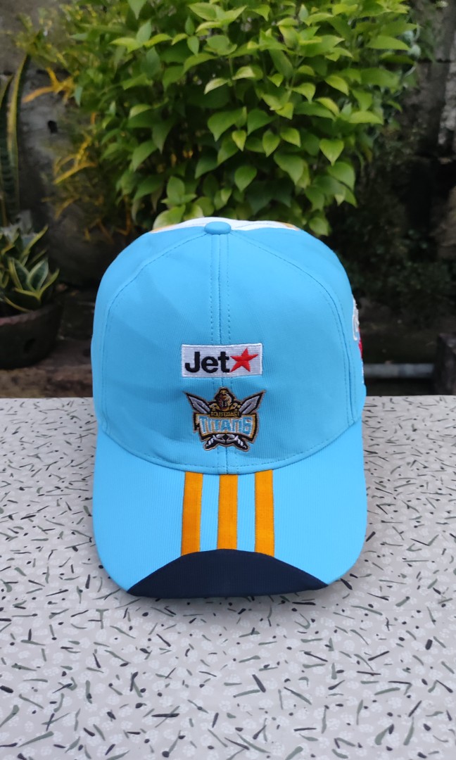 Adidas X NRL Titans Fitted Hat, Men's Fashion, Watches & Accessories ...