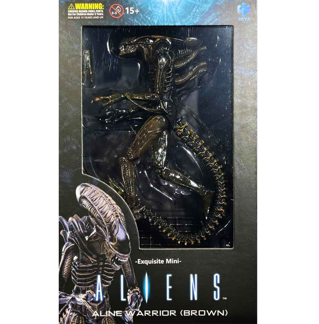 Aliens: Brown Alien Warrior 1:18 Scale Action Figure (Hiya Toys ...