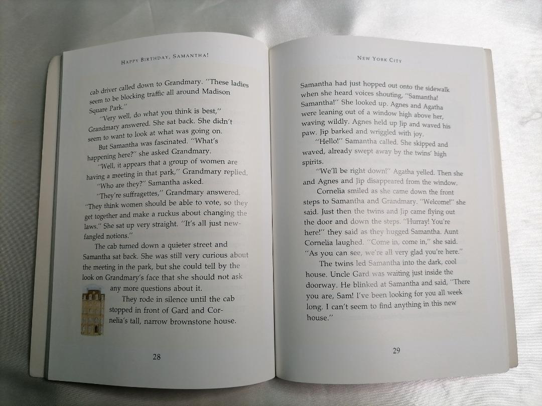 American Girl "Happy Birthday, Samantha" Book 4, Hobbies & Toys, Books ...