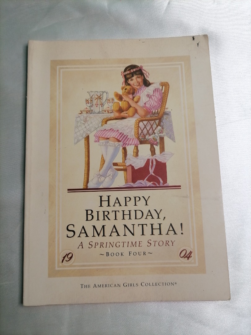 American Girl "Happy Birthday, Samantha" Book 4, Hobbies & Toys, Books ...