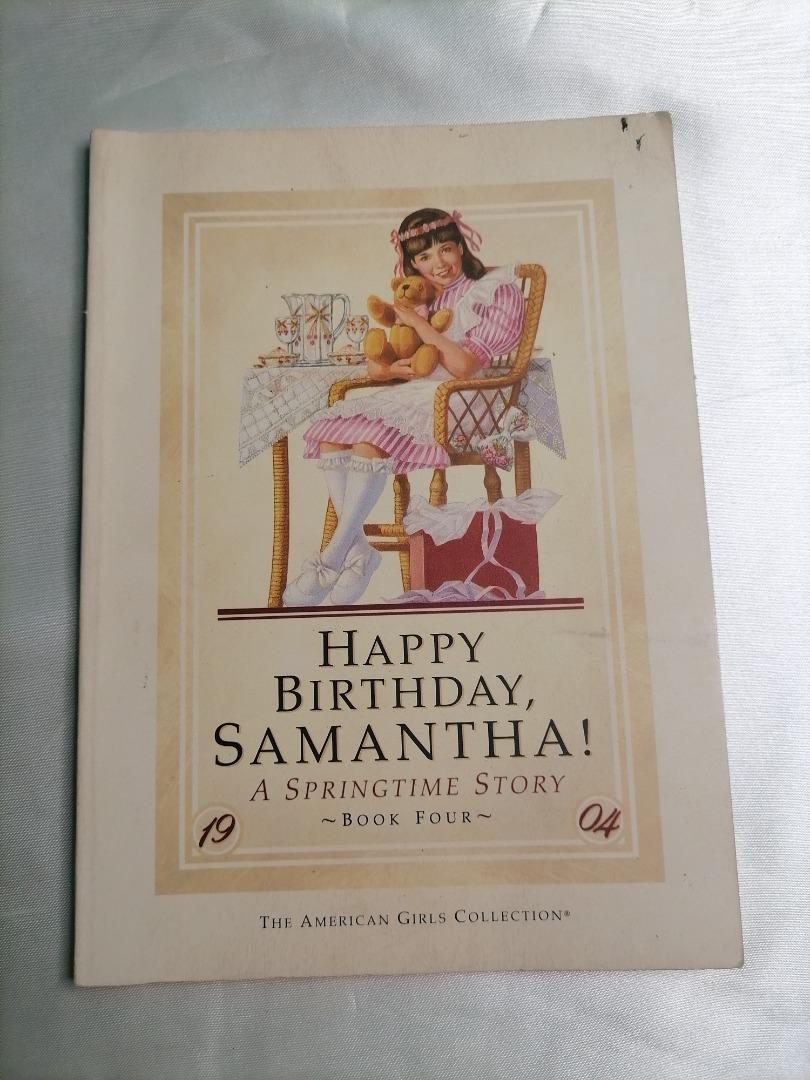 American Girl "Happy Birthday, Samantha" Book 4, Hobbies & Toys, Books ...