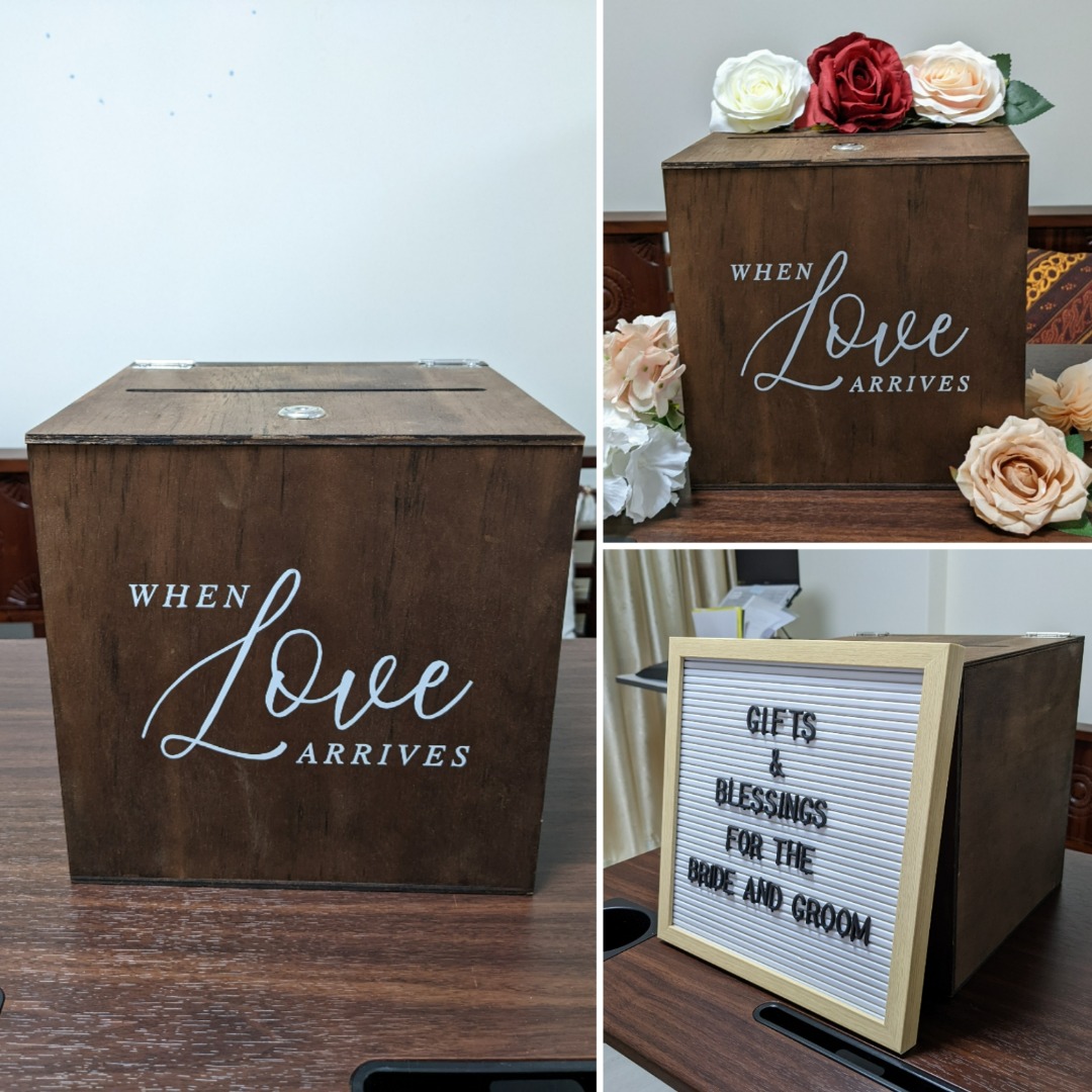 Ang bao box / Wedding box, Lifestyle Services, Event & Party Services ...