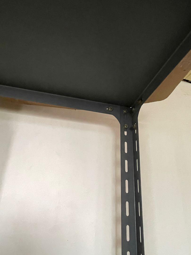Angle bar metal rack, Furniture & Home Living, Furniture, Shelves ...