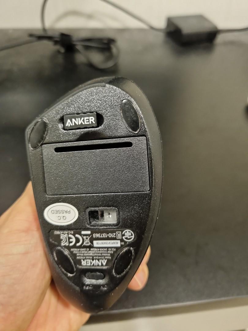 Anker 2.4 Wireless Vertical Ergonomic Optical Mouse, Computers & Tech ...