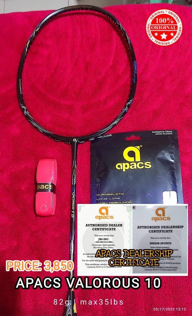 APACS SPORTS MALAYSIA Badminton Racket, Sports Equipment, Sports ...