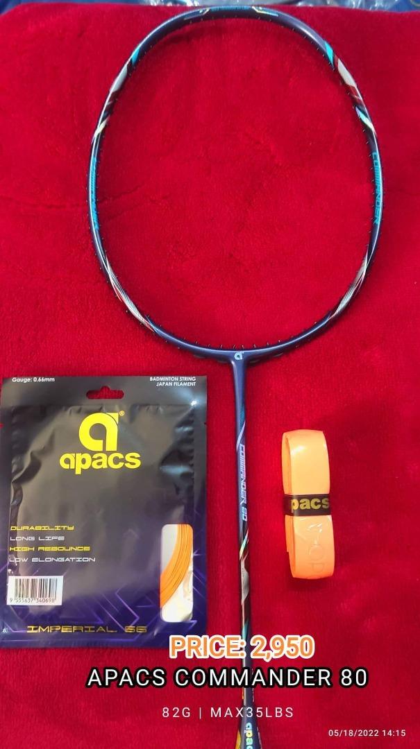 APACS SPORTS MALAYSIA Badminton Racket, Sports Equipment, Sports ...