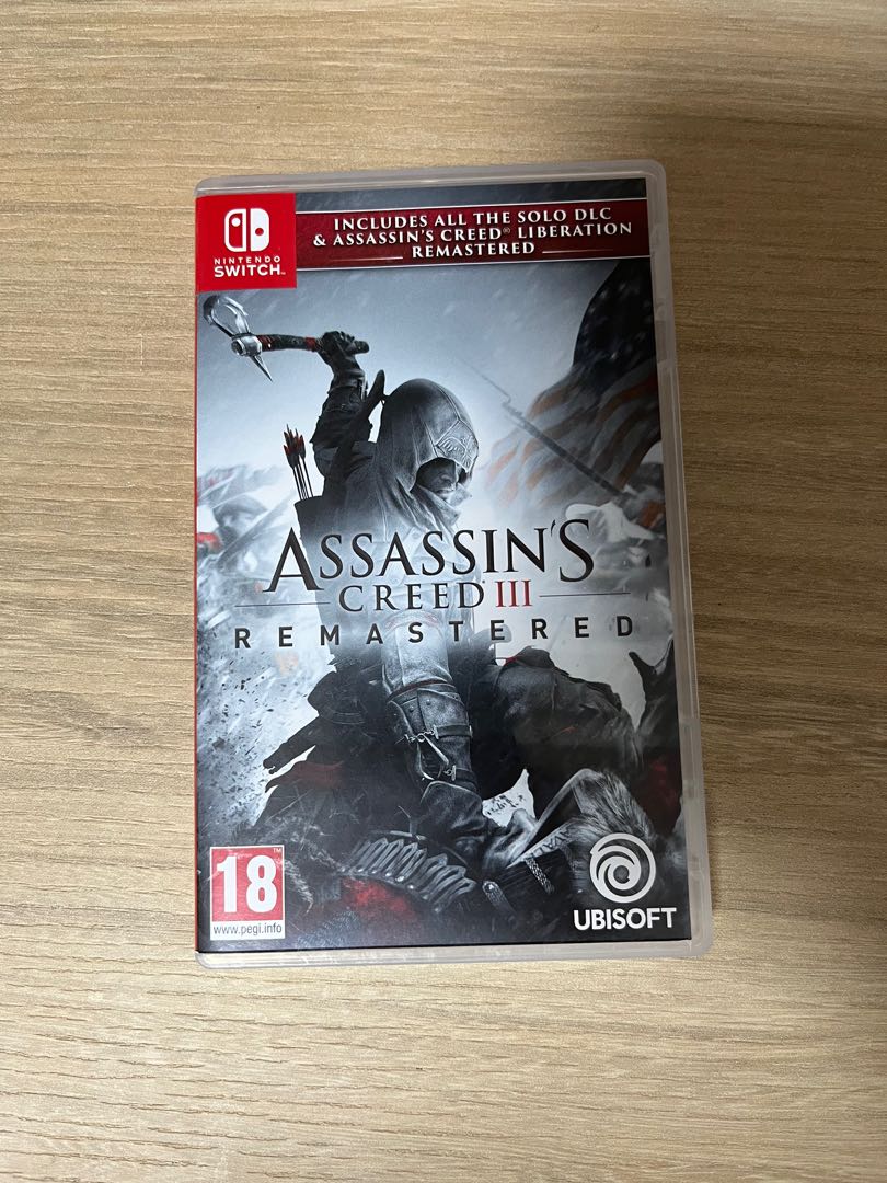 Assassins Creed Remastered Nintendo Switch, Video Gaming, Video Games ...