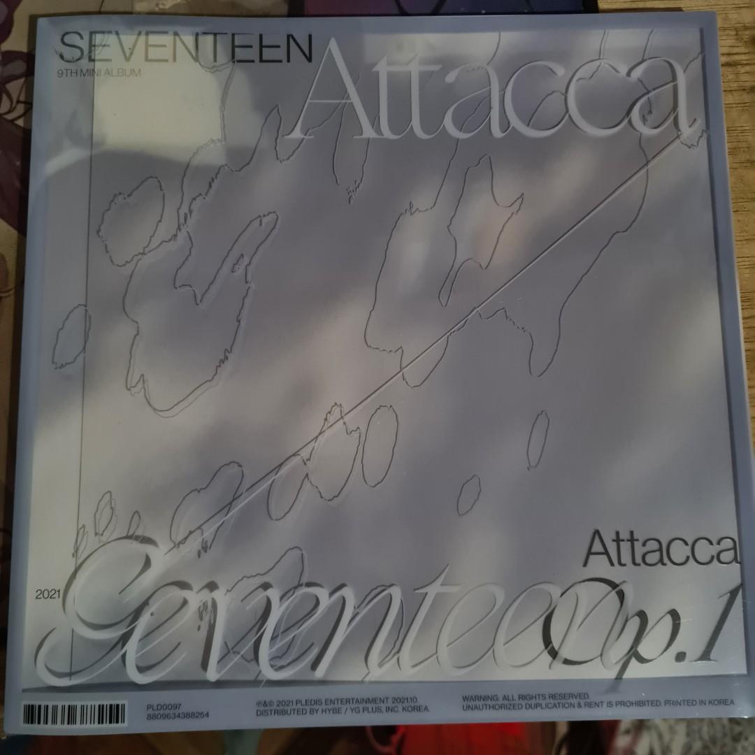 ATTACA SEVENTEEN OP1 COMPLETE INCLUSION EXCEPT LAYERED CARD, Hobbies ...