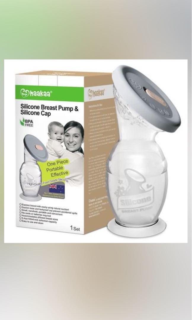 Authentic Haakaa Gen 2 with base and lid, Babies & Kids, Nursing ...