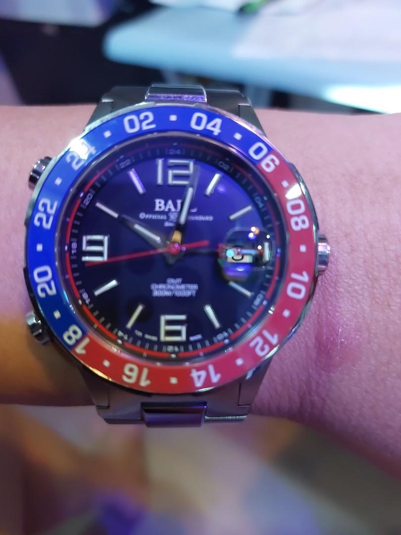 Ball Pilot GMT Pepsi full set, Luxury, Watches on Carousell