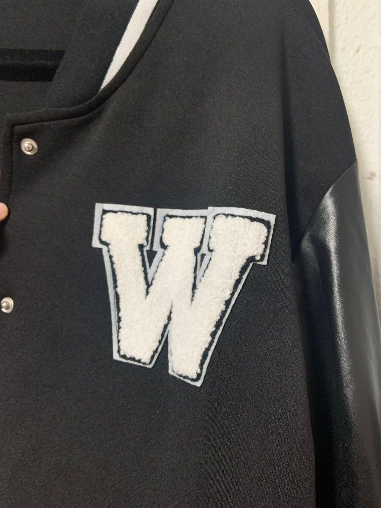 Black Jock Jacket with the letter W . SIZED 3XL PLUS SIZED, Women's ...