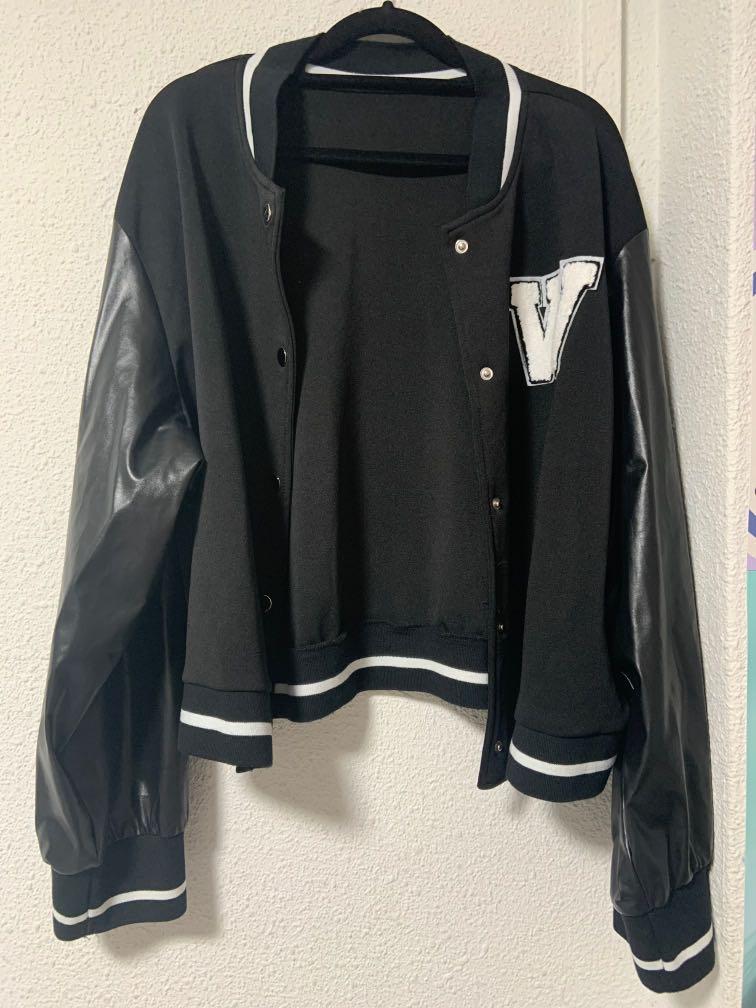 Black Jock Jacket with the letter W . SIZED 3XL PLUS SIZED, Women's ...