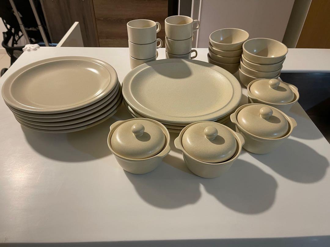 Brand new claytan plates, bowls, Furniture & Home Living, Kitchenware ...