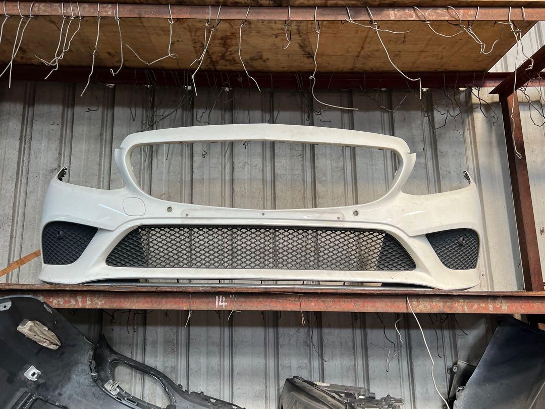 C200 w205 bumper front facelift OrI, Auto Accessories on Carousell
