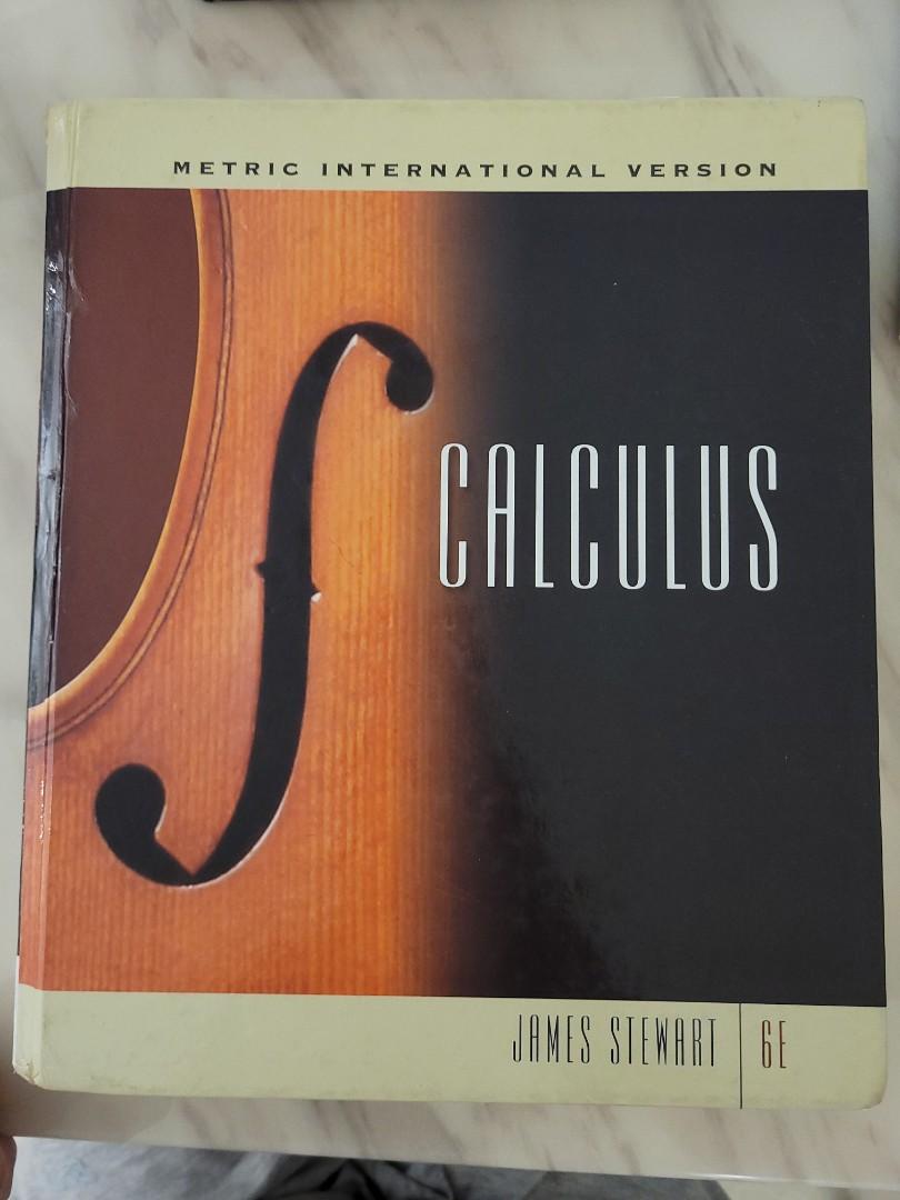 Calculus by James Stewart 6th Edition, Hobbies & Toys, Books ...