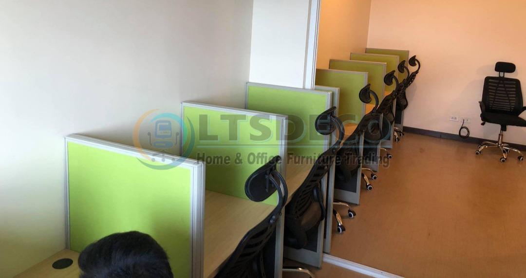 CALL CENTER TABLE OFFICE PARTITIONS, Furniture & Home Living, Office ...
