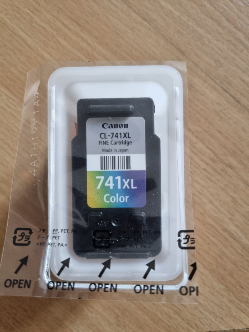 Canon PIXMA 3 Colors Cartridge - 741XL, Computers & Tech, Printers ...
