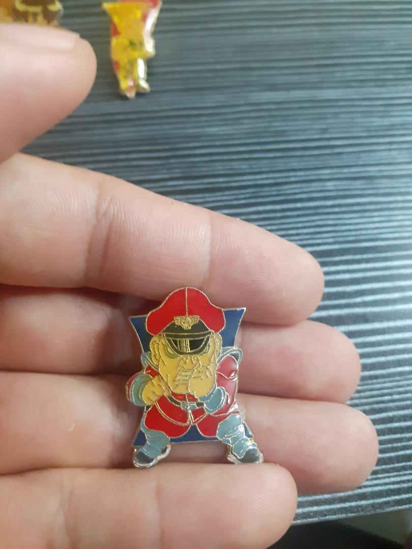 Capcom Streetfighter Pins 20 pcs. (1990s), Hobbies & Toys, Memorabilia ...