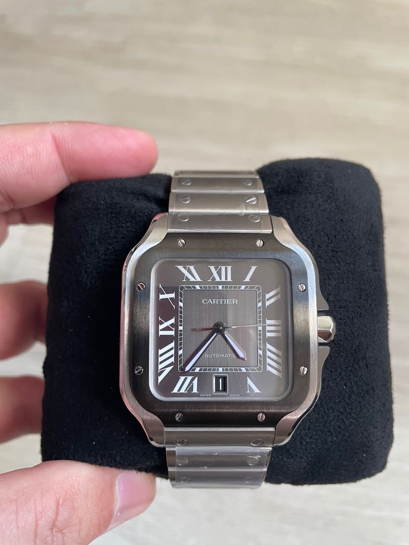 Cartier Santos L - WSSA0037, Luxury, Watches on Carousell