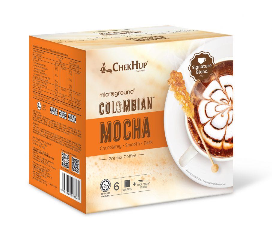 Chek Hup Microground Colombian Mocha (23g x 6s), Food & Drinks ...