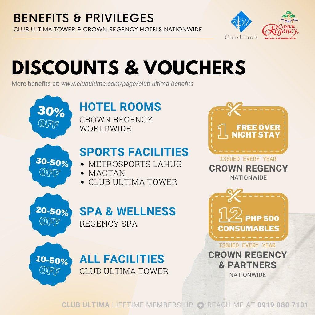 CLUB ULTIMA CEBU membership, Tickets & Vouchers, Vouchers on Carousell