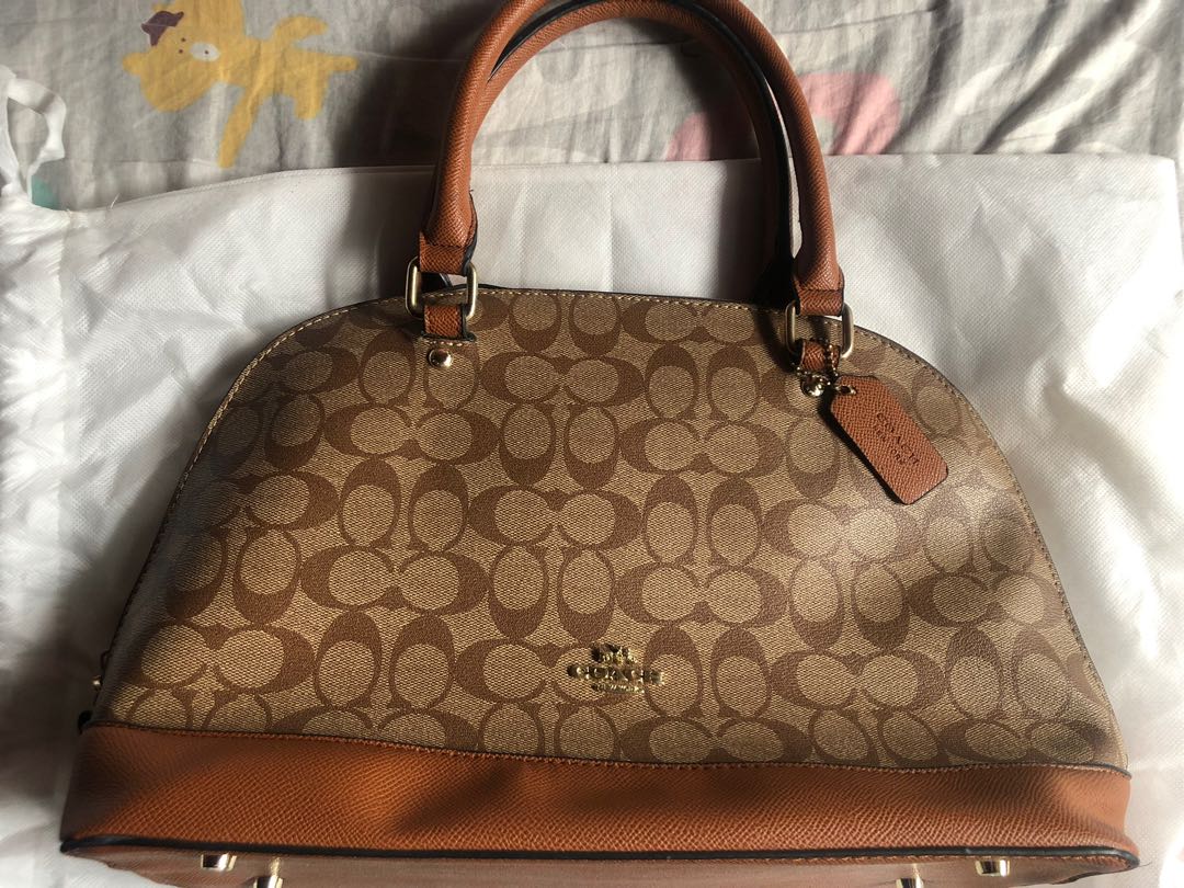 Coach alma bag, Women's Fashion, Bags & Wallets, Tote Bags on Carousell