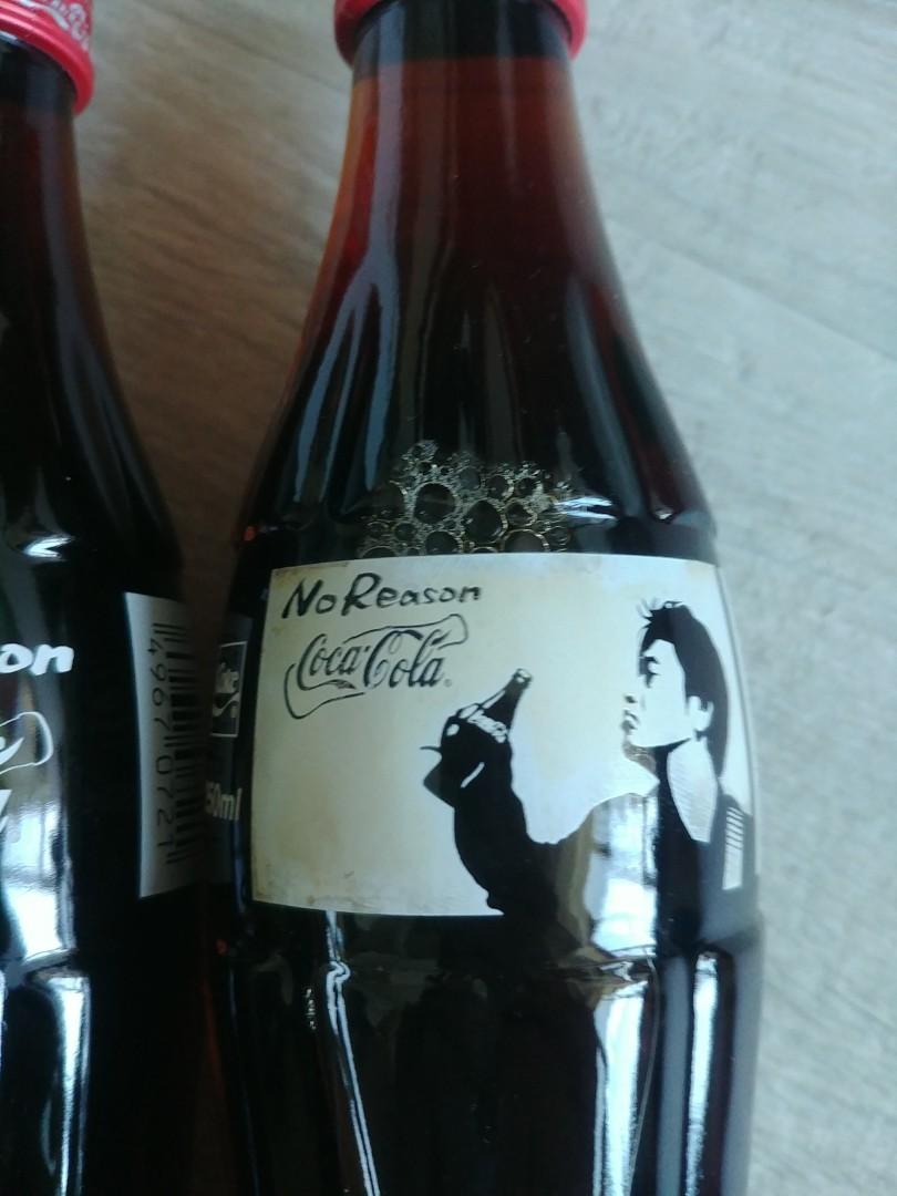 Coca Cola bottles (No Reasons Japan edition) 250ml x 2, 嘢食 & 嘢飲, 飲料 ...