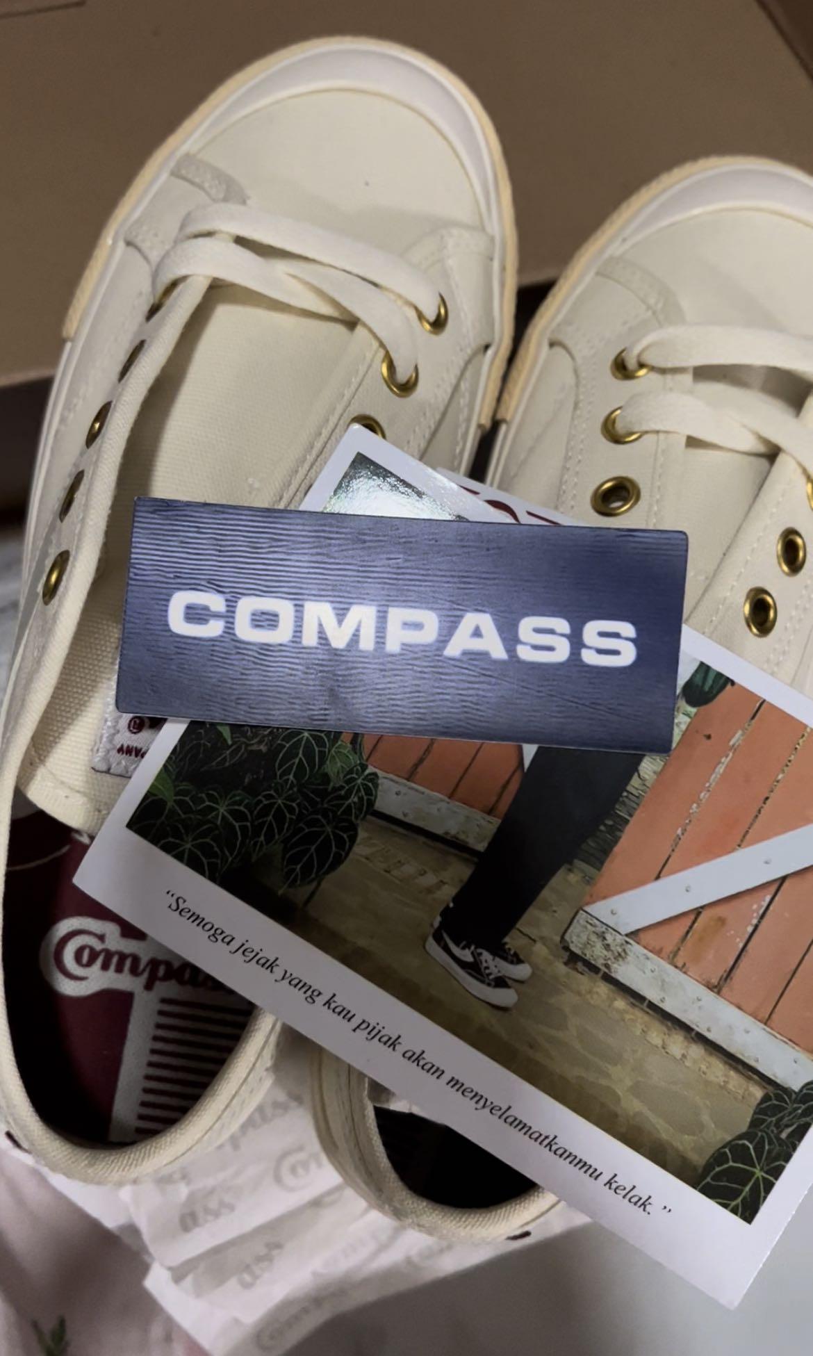 Compass sneaker, Women's Fashion, Footwear, Sneakers on Carousell