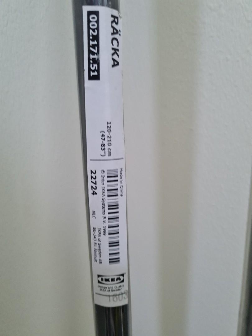 IKEA Curtain Racka x2, Furniture & Home Living, Home Decor, Curtains & Blinds on Carousell