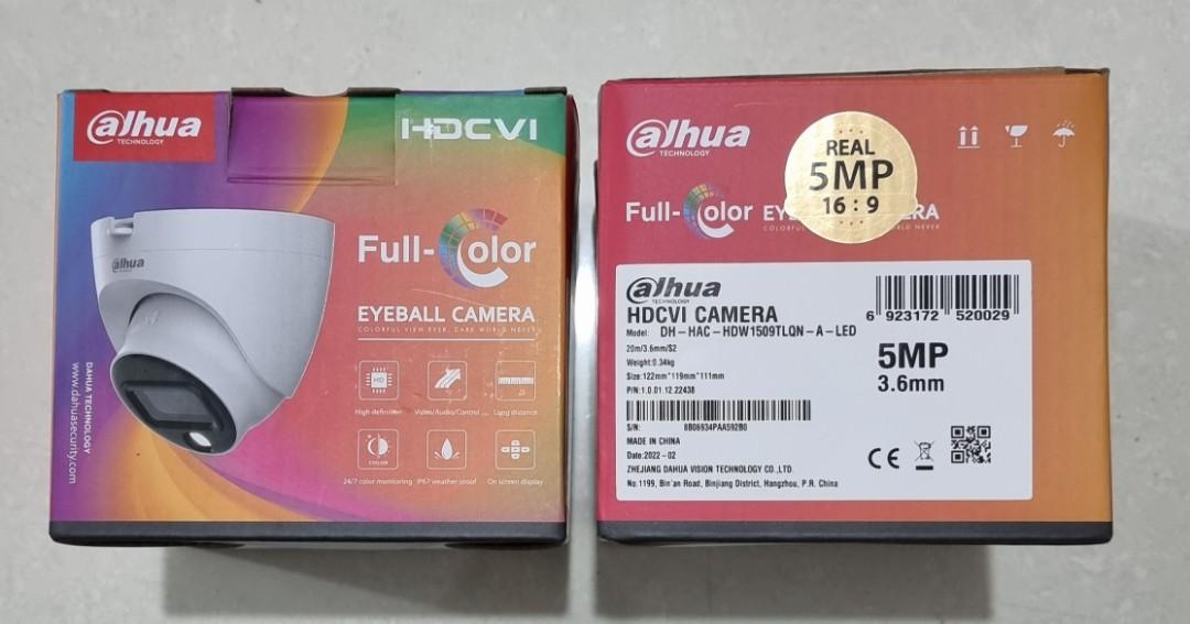 Dahua Dome colorvu 5mp, Furniture & Home Living, Security & Locks ...