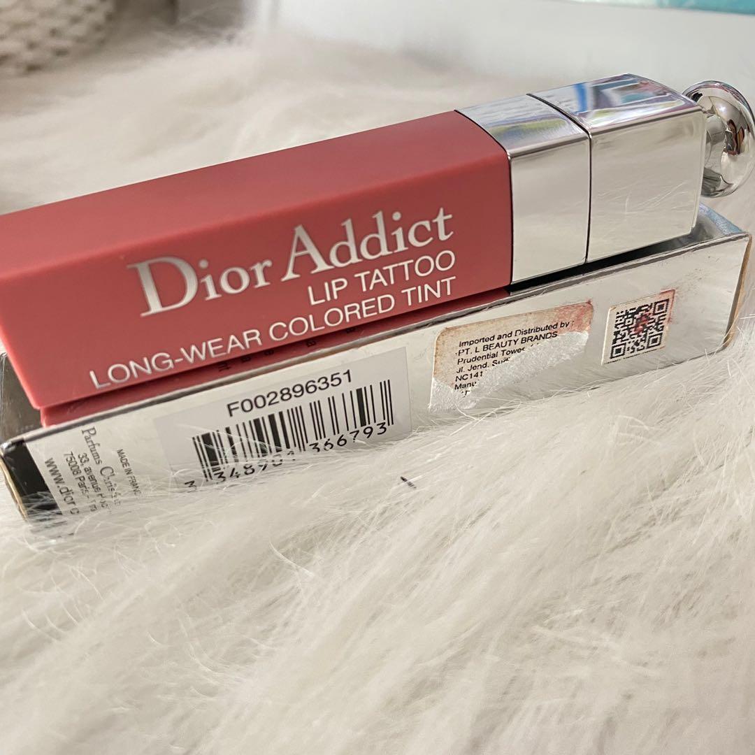 Dior Addict Lip Tattoo Colored Tint - Lip cream Dior 351 Natural Nude ...