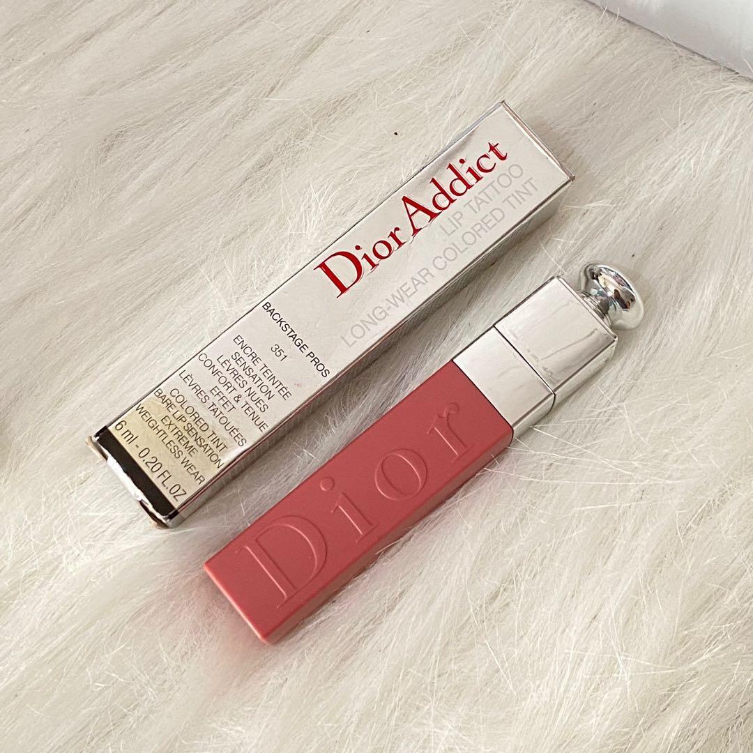 Dior Addict Lip Tattoo Colored Tint - Lip cream Dior 351 Natural Nude ...