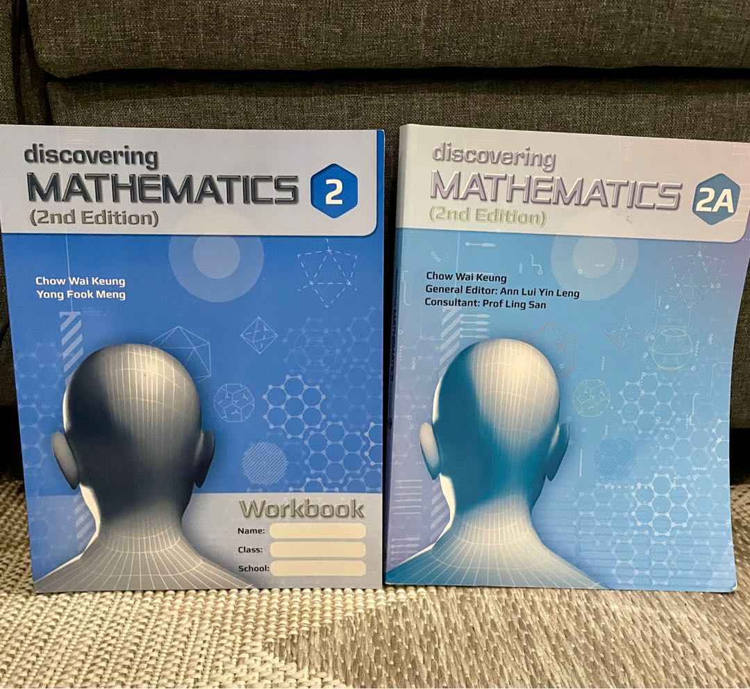 Discovering Mathematics 2A and 2 workbook Set, Hobbies & Toys, Books ...
