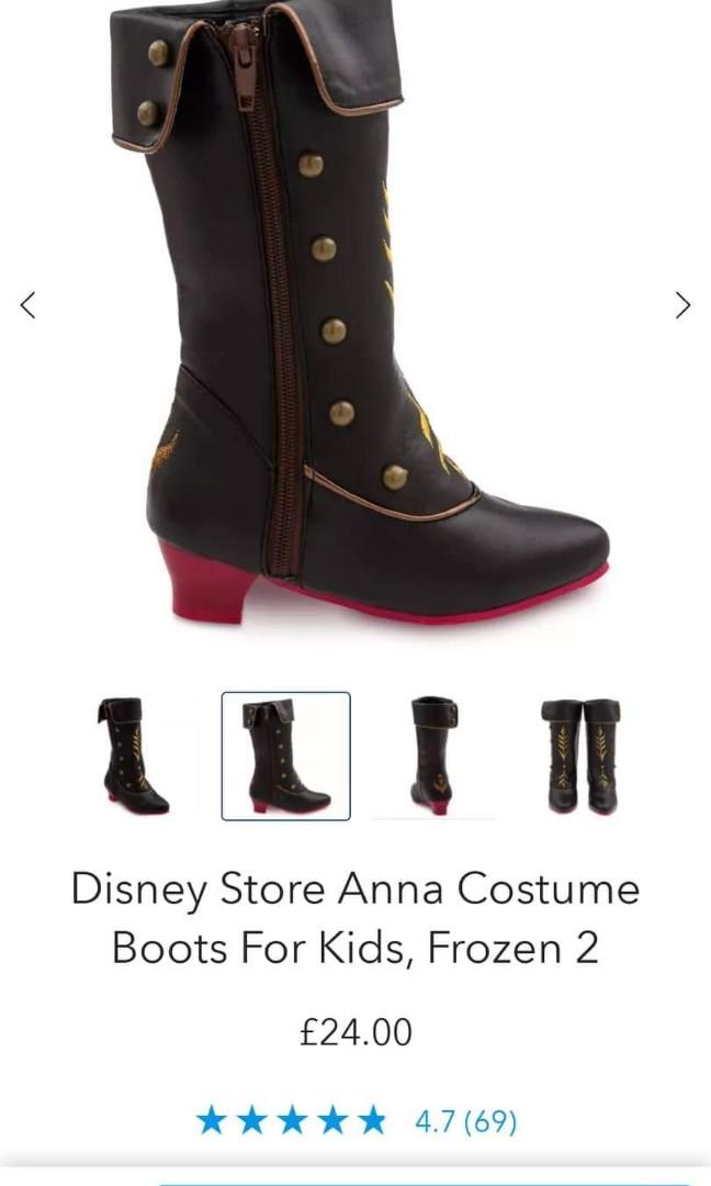 Disney store Anna boots, Frozen 2, Babies & Kids, Babies & Kids Fashion ...