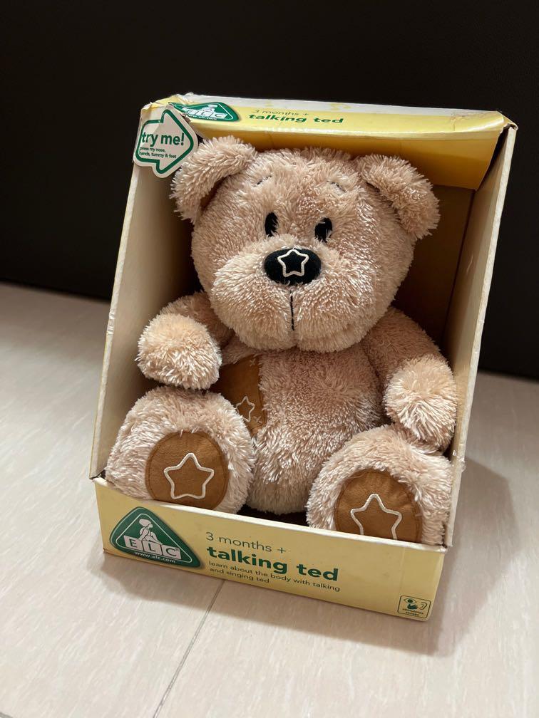 ELC Talking Ted, Hobbies & Toys, Toys & Games on Carousell