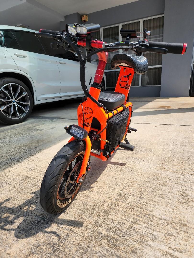 Electrice Scooter Modified Fiido Performance, Motorbikes on Carousell