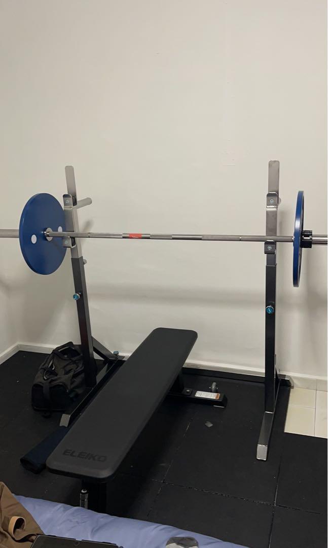 eleiko set and hansu plate, Sports Equipment, Exercise & Fitness ...