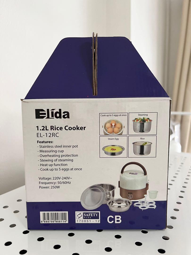 Elida 1.2L Rice Cooker, Furniture & Home Living, Kitchenware ...