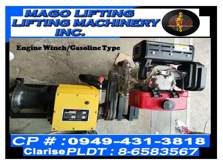 Engine Winch/Gasoline Type, Commercial & Industrial, Construction Tools ...