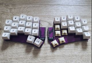 Ferris Sweep split keyboard, Computers & Tech, Parts & Accessories ...