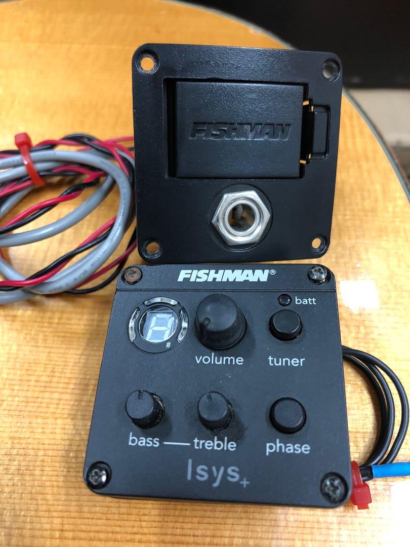Fishman pickup for acoustic guitar, Hobbies & Toys, Music & Media ...